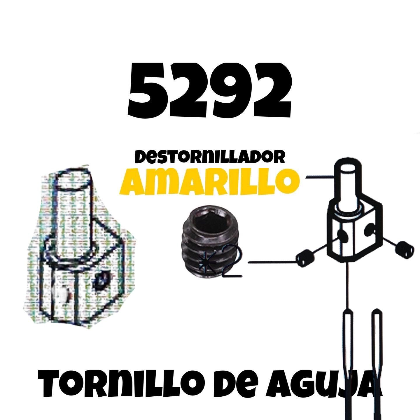 5292 SK216*2 TORNILLO LLAVE AMARILLA SIRUBA - Orduz Colombia